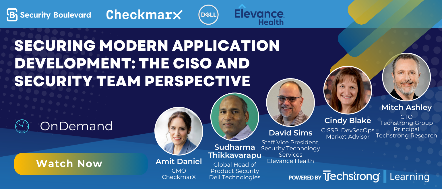 Securing modern application development: the CISOs’ and security team’s perspective