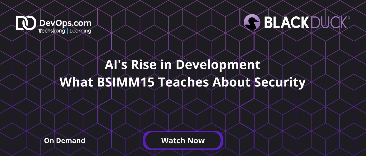 AI's Rise in Development: What BSIMM15 Teaches About Security