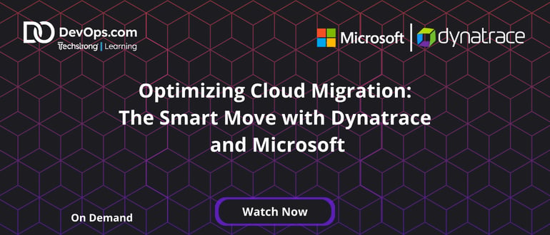 Optimizing Cloud Migration: The Smart Move with Dynatrace and Microsoft