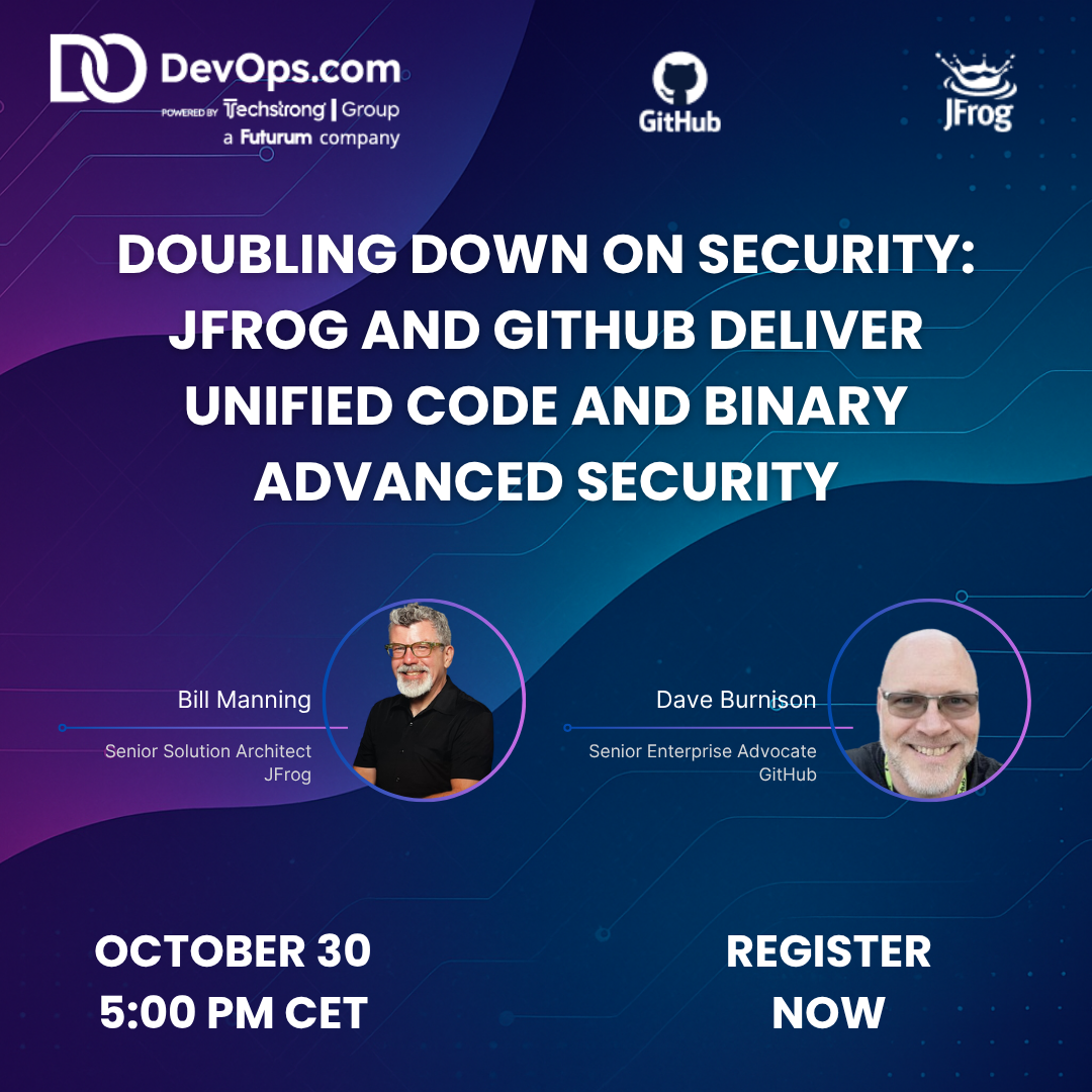 Doubling Down on Security: JFrog and GitHub Deliver Unified Code and Binary Advanced Security