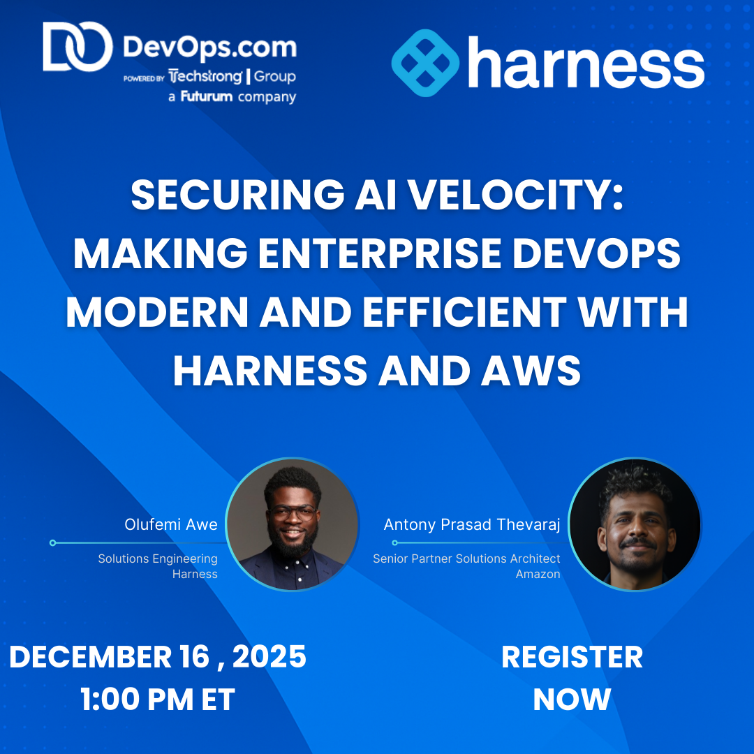 Securing AI Velocity: Making Enterprise DevOps Modern and Efficient ...